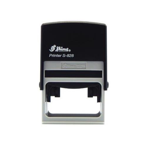 Carimbo Automatico Shiny Printer S828 Preto Placa Texto | Viaminas.com.br,